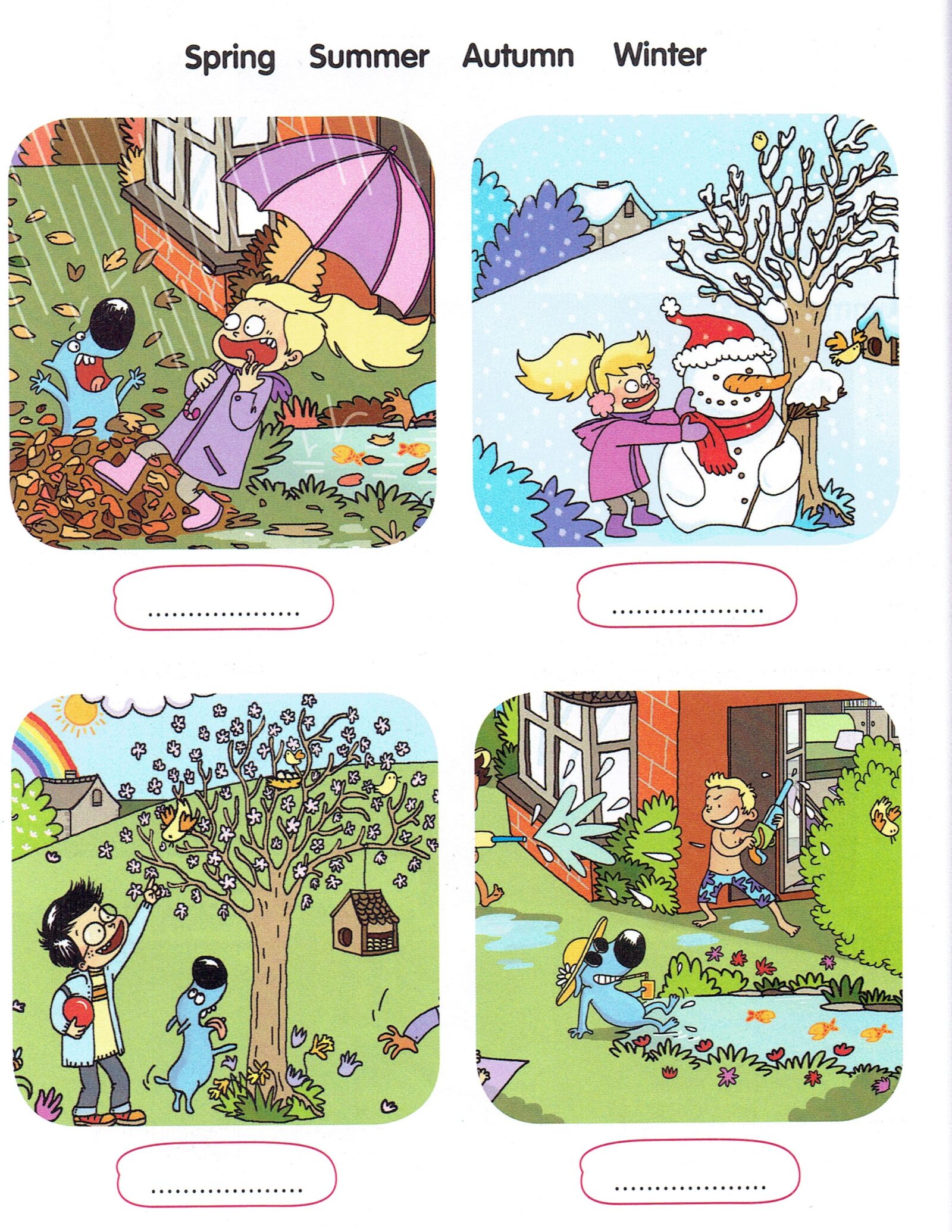 CE2 – Weather and Seasons = La météo et les saisons – Semaine du 8 ...